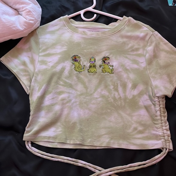 Nickelodeon | Tops | Nickelodeon Crop Top With Strings | Poshmark